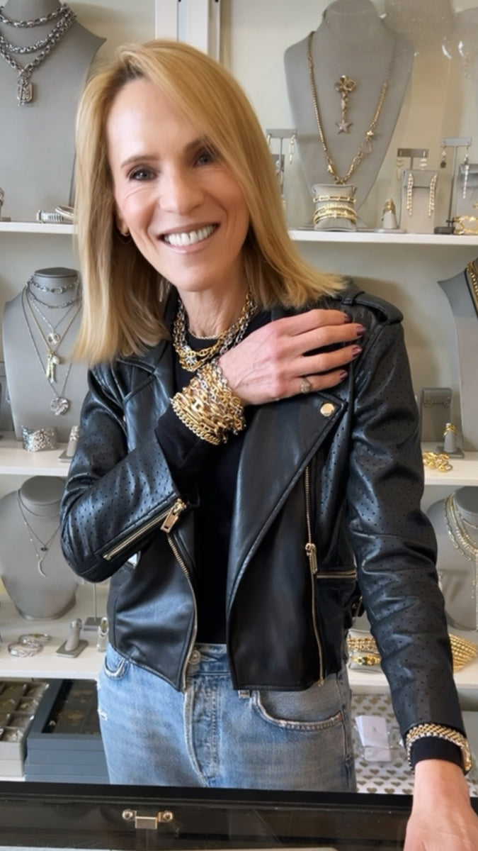 Manon Multi Chain Bracelet – Ellen Lux Jewelry